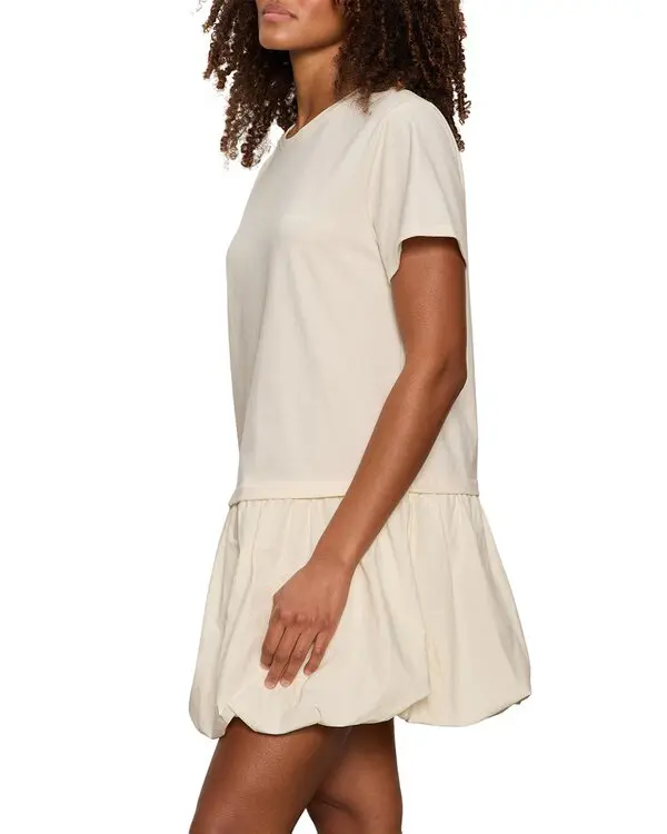 Sanctuary For Keeps Bubble T-shirt Dress - Collagen