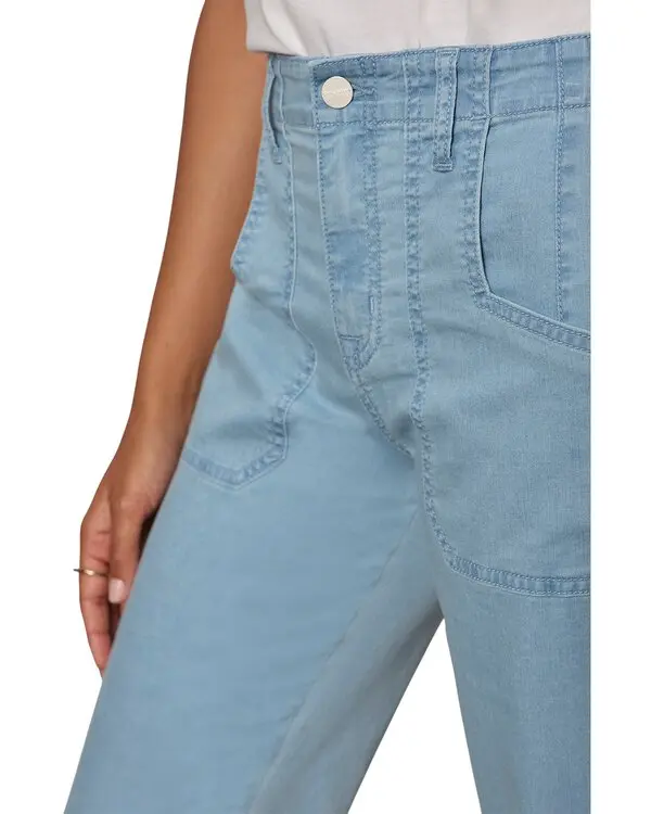 Sanctuary Retreat High Rise Wide Leg Crop Jeans