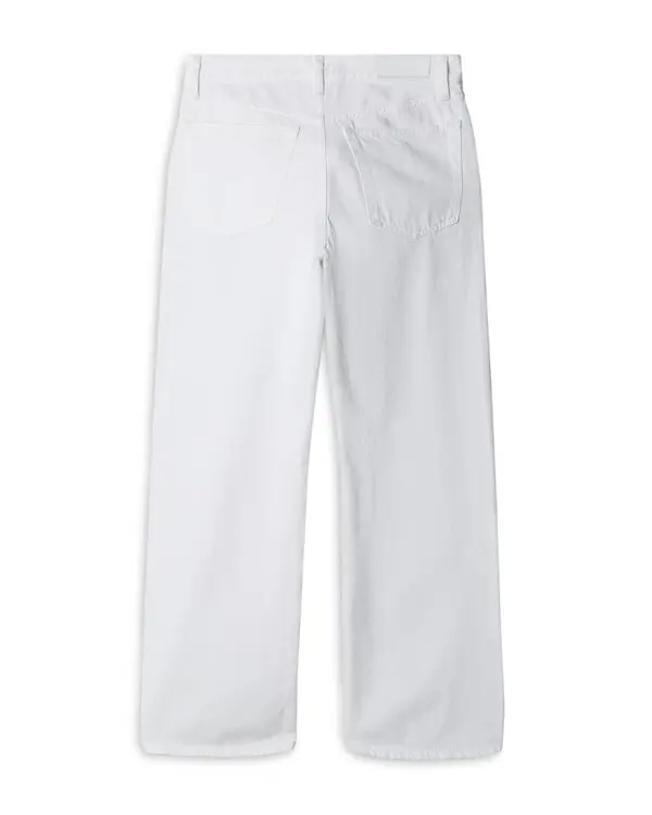 RE/DONE The Thrasher Mid-rise Loose Straight Jeans - Blanco