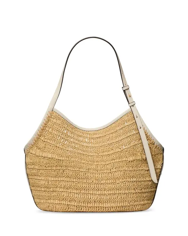 Kate Spade New York Deco Straw Tulip Tote