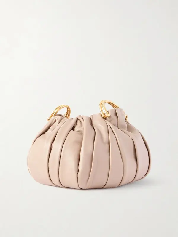 Chloé Pleated Leather Shoulder Bag