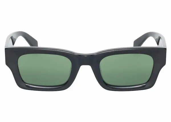 StÜssy Vincent Sunglasses - Black/green