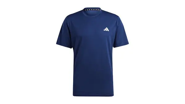 Adidas Train Essentials Tee Shirt - Dark Blue White