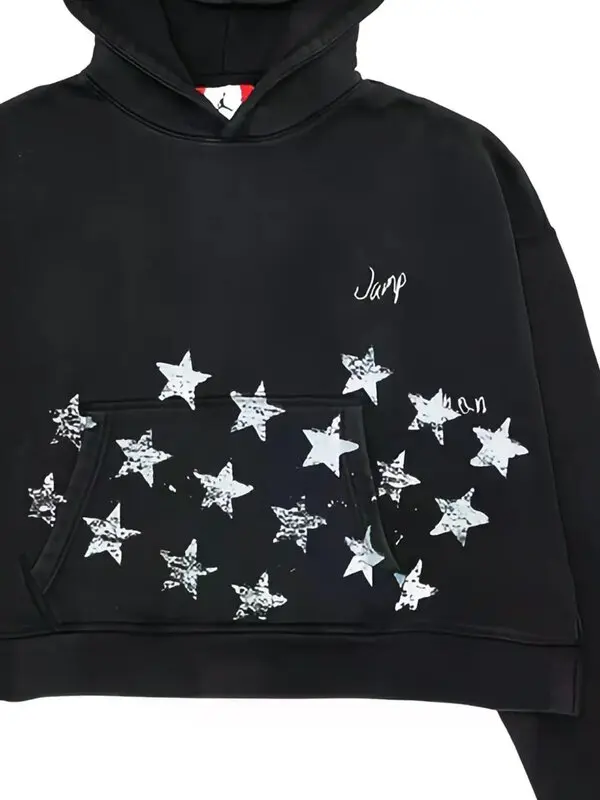 JORDAN Star-print Hoodie