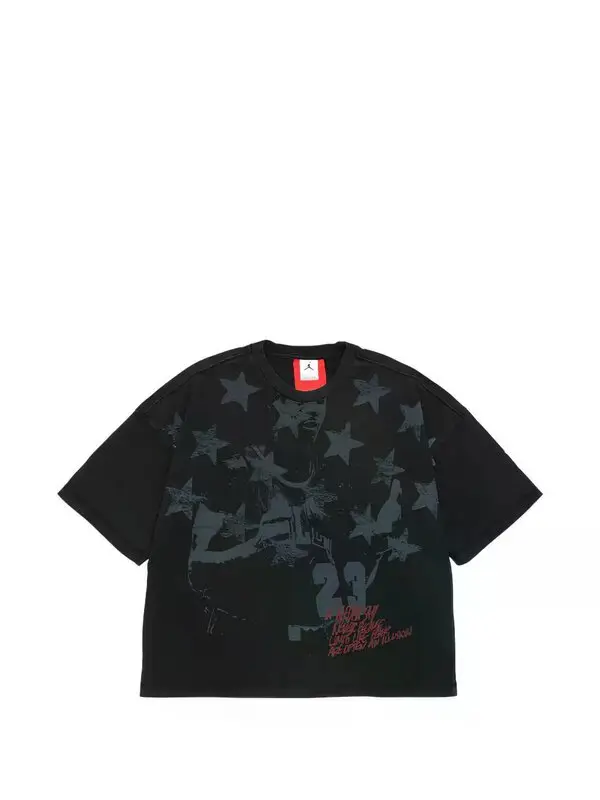 JORDAN Graphic-print T-shirt - Black