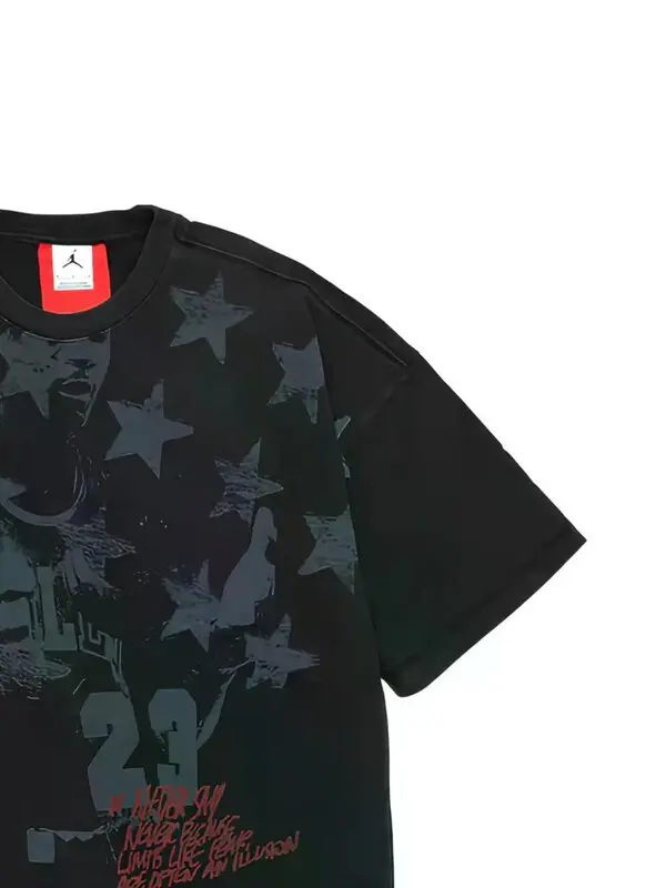 JORDAN Graphic-print T-shirt - Black