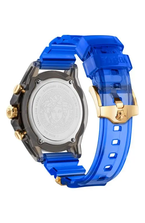 Versace Icon Active Chronograph Watch - Black