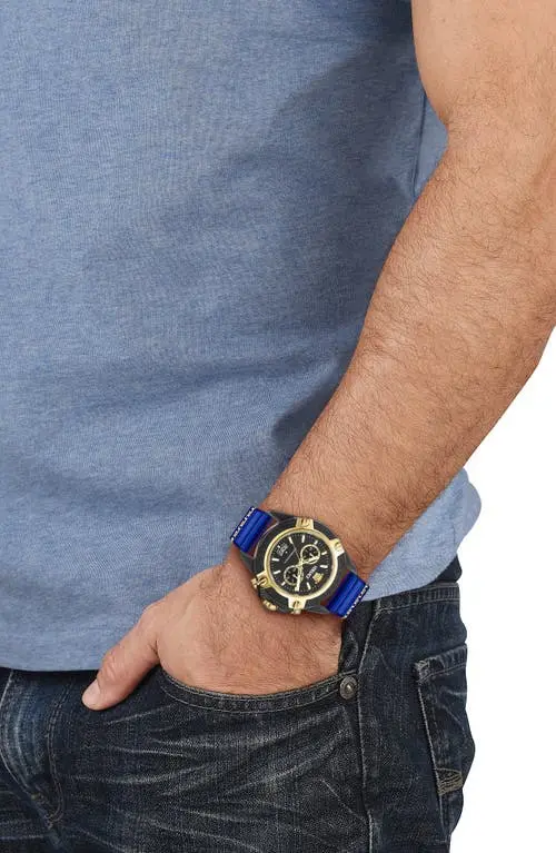 Versace Icon Active Chronograph Watch - Black