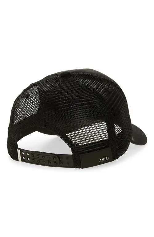 Amiri Hollywood Embroidered Trucker Hat