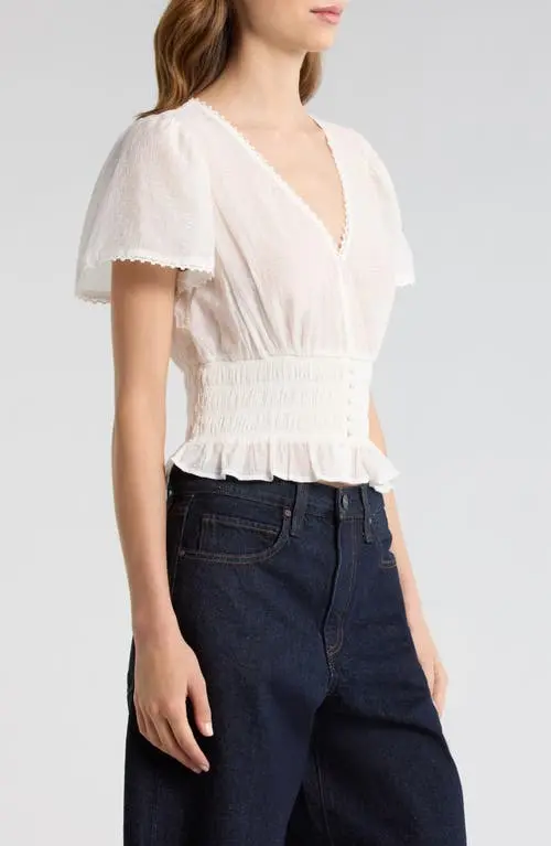 Paige Rive Top - White