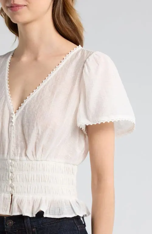 Paige Rive Top - White