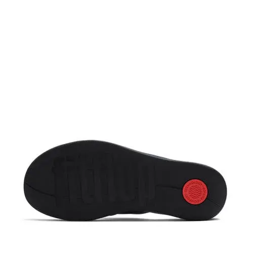 Fitflop Platfform Denim Wedge Toe-post Sandals