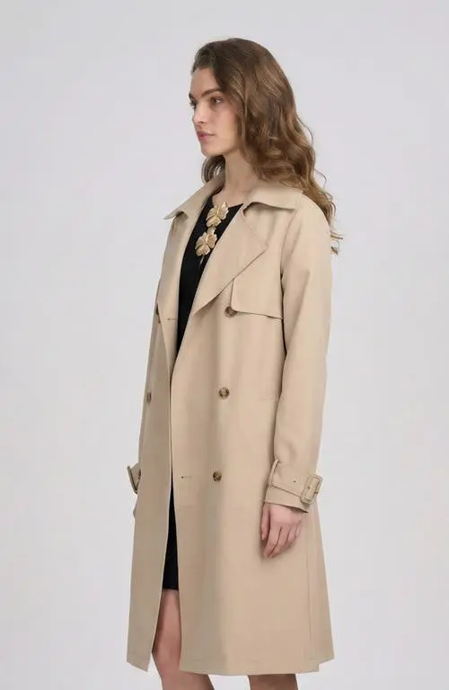 ELLE COLLECTION Classic Trench Coat