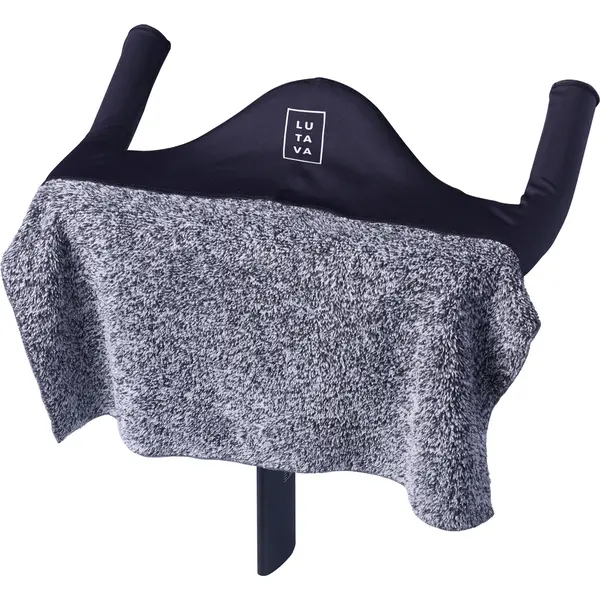 LUTAVA Antimicrobial Peloton Handle Cover - Black/charcoal