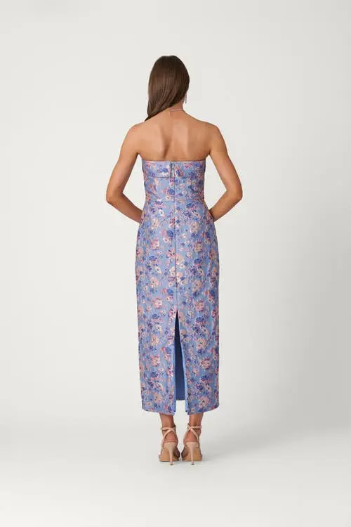 Shoshanna Jacquard Ankle-length Callie Dress