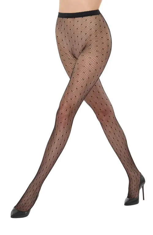 Wolford Dot Net Tights - Black