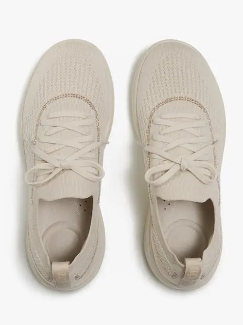 Fitflop Super-q Crystal-trim Sneakers - Paris Beige