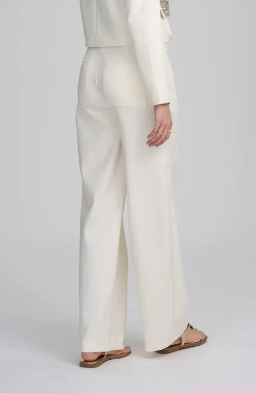 ELLE COLLECTION Neoprene Wide Leg Pant