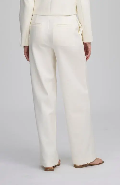 ELLE COLLECTION Neoprene Wide Leg Pant