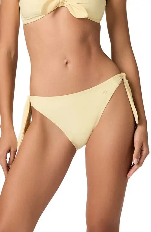 Paige Diana Side Tie Bikini Bottom - Sunshine Yellow