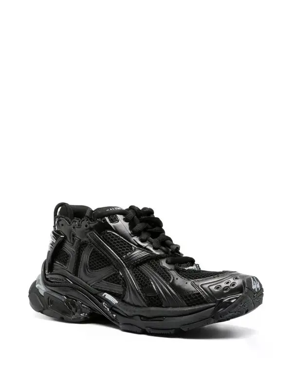 Balenciaga Runner Led Lace-up Sneakers - Black