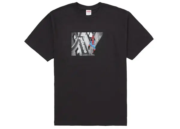 Supreme Spiderman Tee Shirt - Black