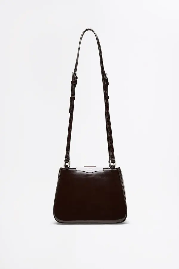Scanlan Theodore Structured Bag With Silver Hardware