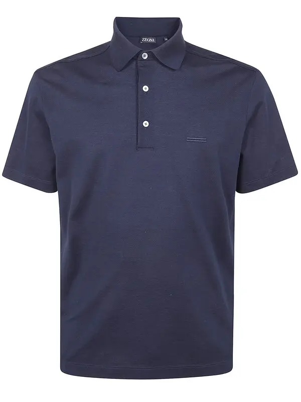 Zegna Z Lux Leisurewear" T-shirt - Blue