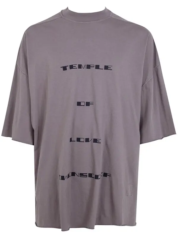 Rick Owens Tommy T" T-shirt - Gray