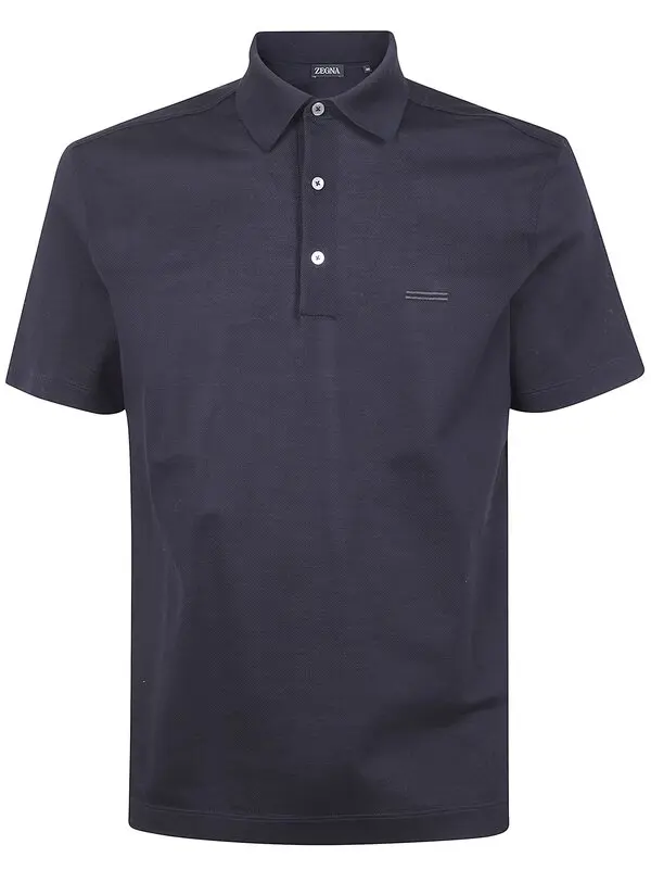 Zegna Z Lux Leisurewear' T-shirt - Black
