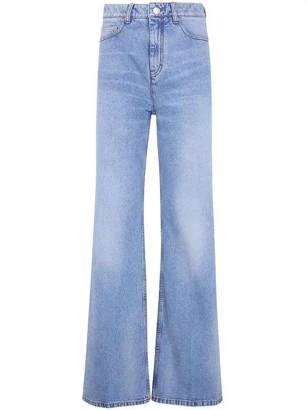 Ami Flare Fit Jeans - Blue