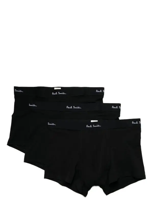 Paul Smith Plain Trunk 3-pack - Black