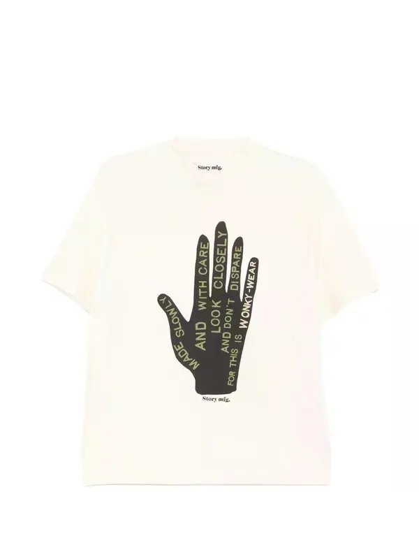 STORY MFG. Grateful T-shirt - Neutrals
