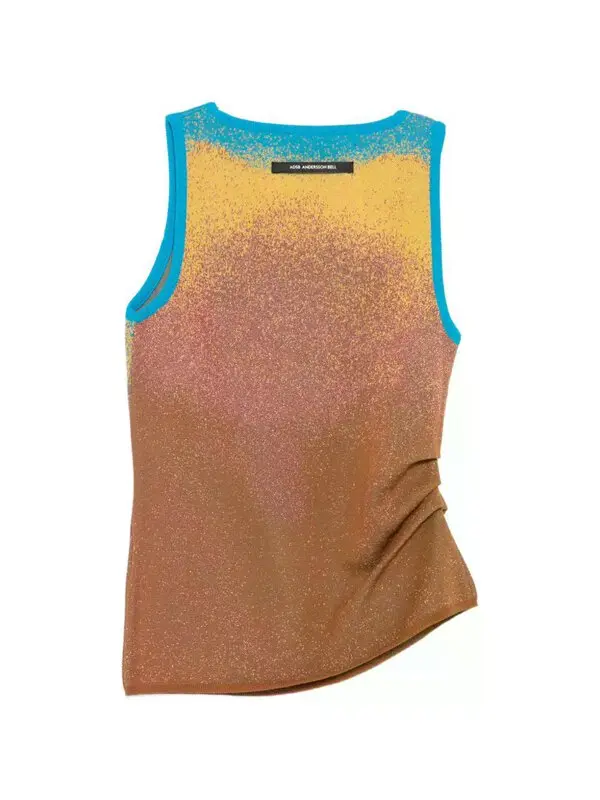 Andersson Bell Airbrush Asymmetrical Tank Top