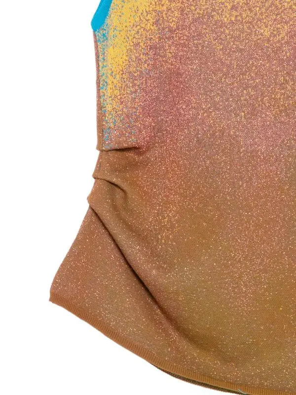 Andersson Bell Airbrush Asymmetrical Tank Top