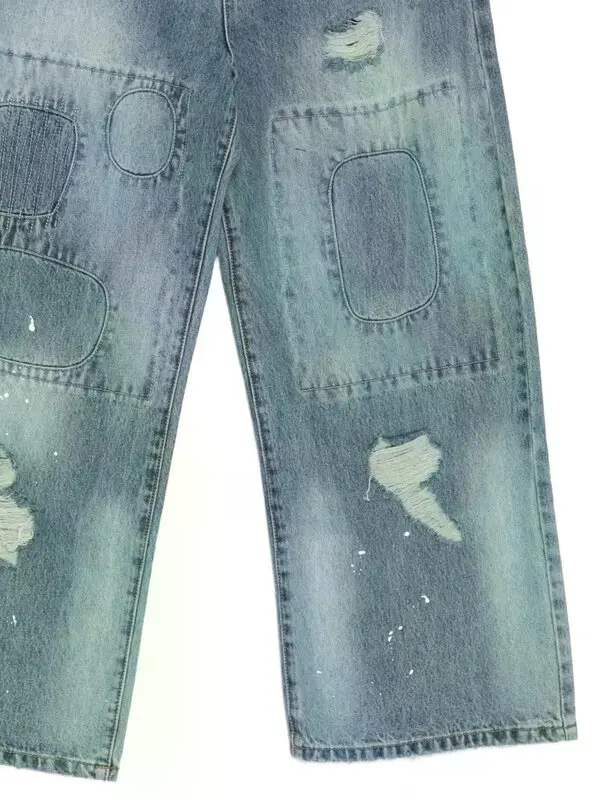 Andersson Bell Patchwork Distressed Jeans