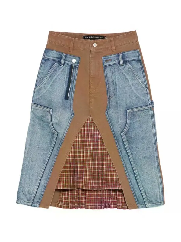 Andersson Bell Carpenter Deconstructed Pleated Skirt