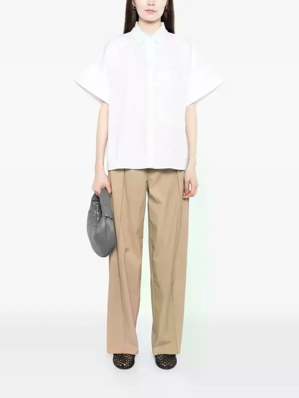 Co Collection Pleated Belted Trousers