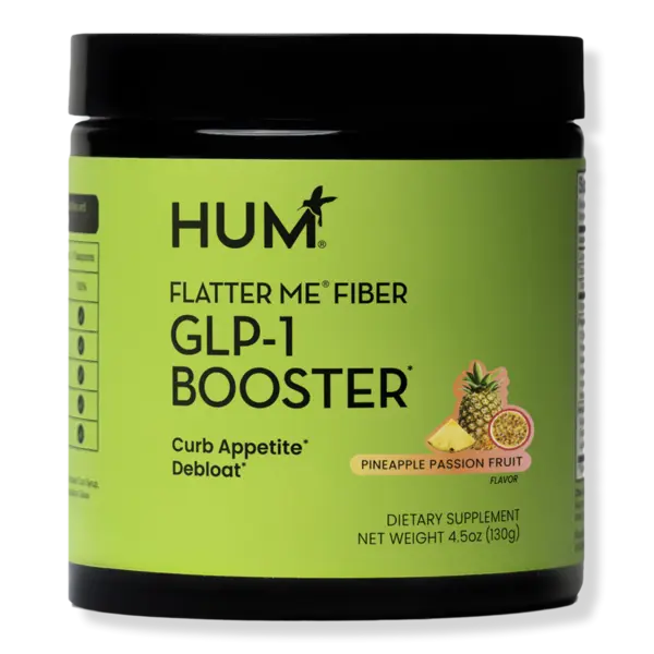 HUM Flatter Me Fiber Glp-1 Booster Pineapple Passion Fruit - One-color