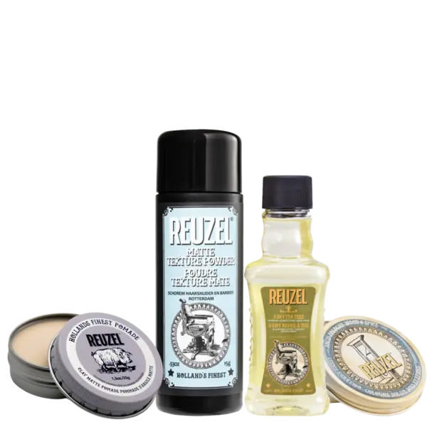 REUZEL Hair & Cologne Balm Try Me Kit - One-color
