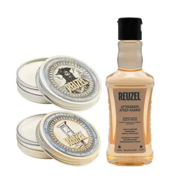 REUZEL Wood & Spice Beard Bundle Trio - One-color