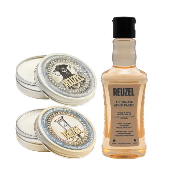REUZEL Wood & Spice Beard Bundle Trio - One-color