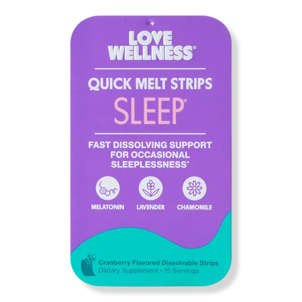 LOVE WELLNESS Sleep Quick Melt Strips - One-color