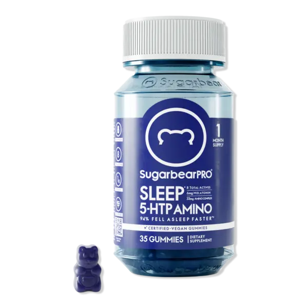 SUGARBEAR Sleep Vitamin 5-htp Amino Gummy - One-color