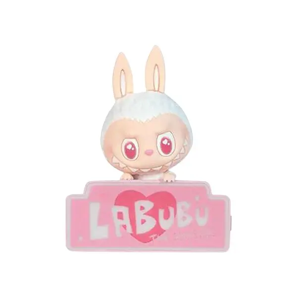 POP MART Labubu The Monsters Wacky Mart Series Fridge Magnet - Pink
