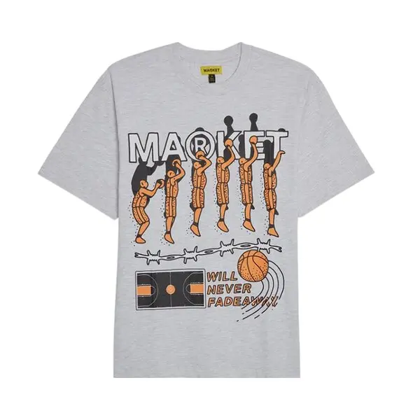MARKET Jump Shot Tee - Grey
