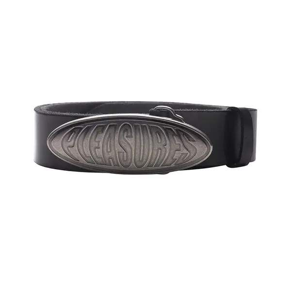 PLEASURES Bubble Logo Belt - Black