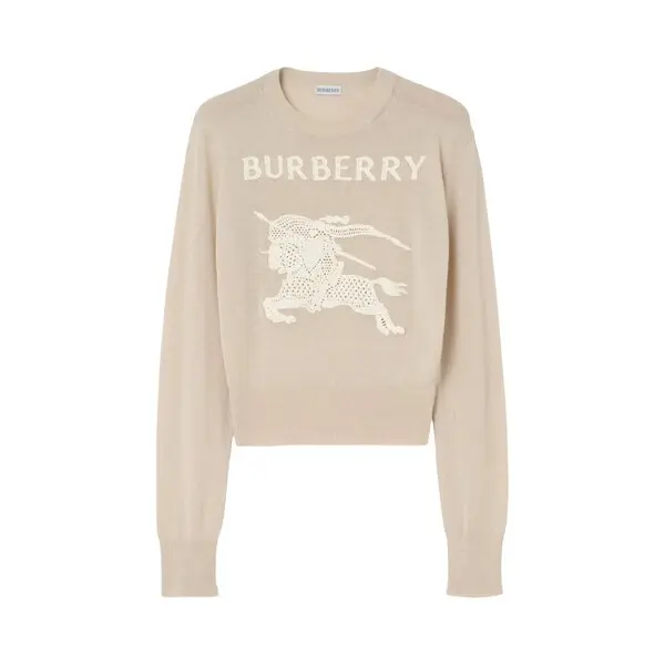 Burberry Ramona Pullover Sweater - Tan