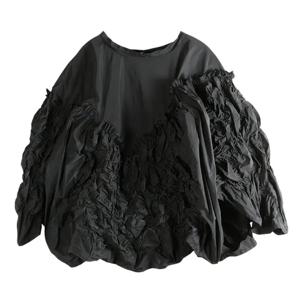 Tao Comme Des Garçons Ruched Asymmetrical Skirt