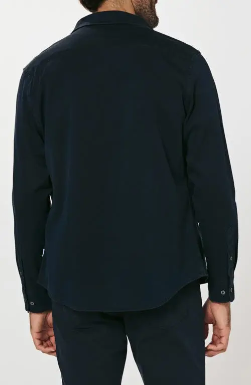 7 Diamonds Bozeman Stretch Denim Button-up Shirt - Ocean